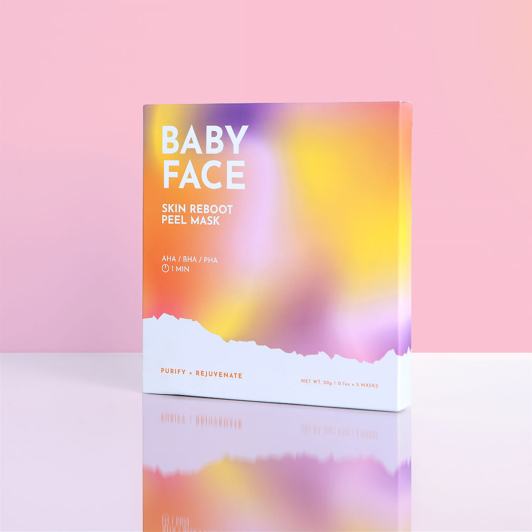Baby Face Skin Reboot Peel Mask – Simmons Beauty